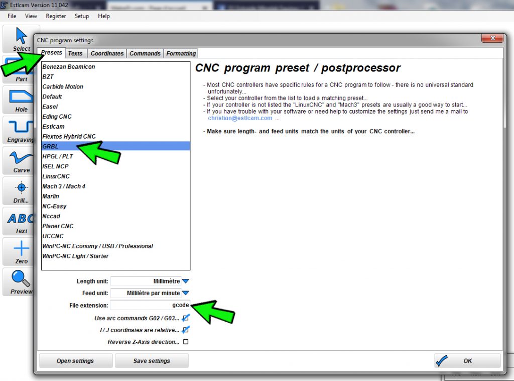From DXF to G-code and first use – MakerFr
